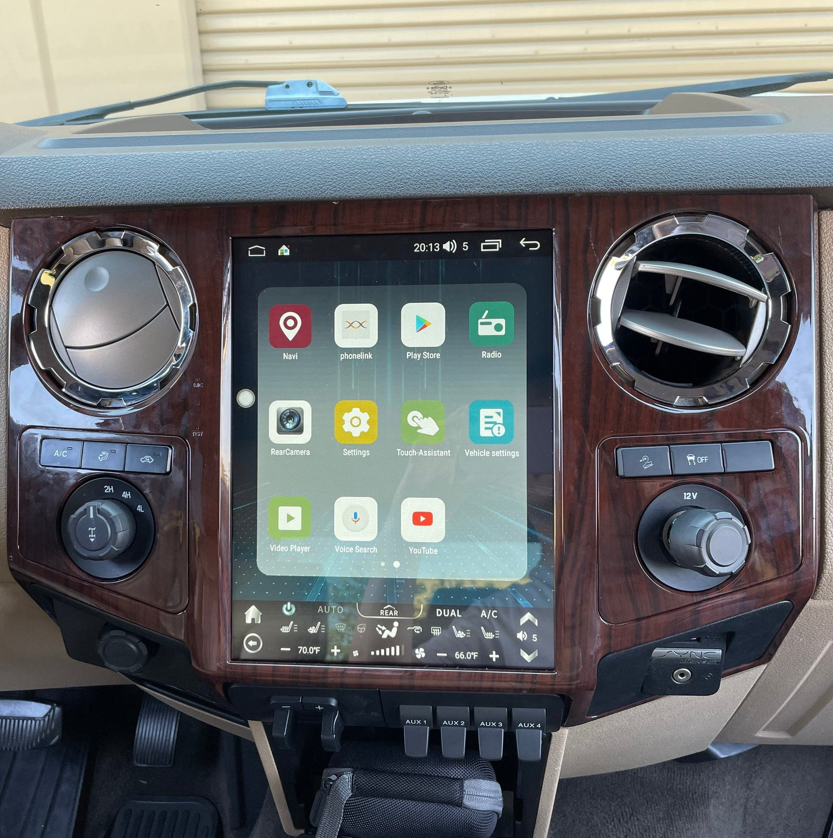 Buy Now 12.1 inch Android 13 Vertical Screen Navigation Radio for Ford ...