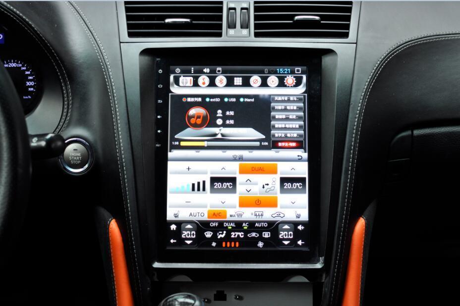 10.4" Metal Panel Tesla-style Android Navigation Radio for Lexus GS 300 ...